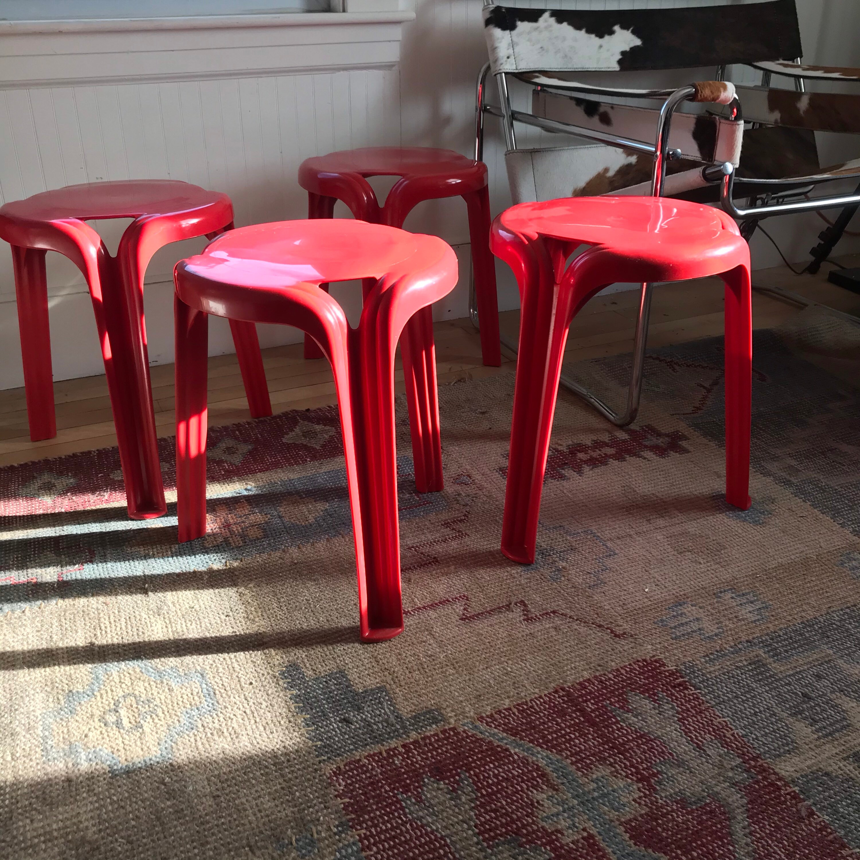Vintage French Stools Mid Century French Stools Ligne Roset - Etsy