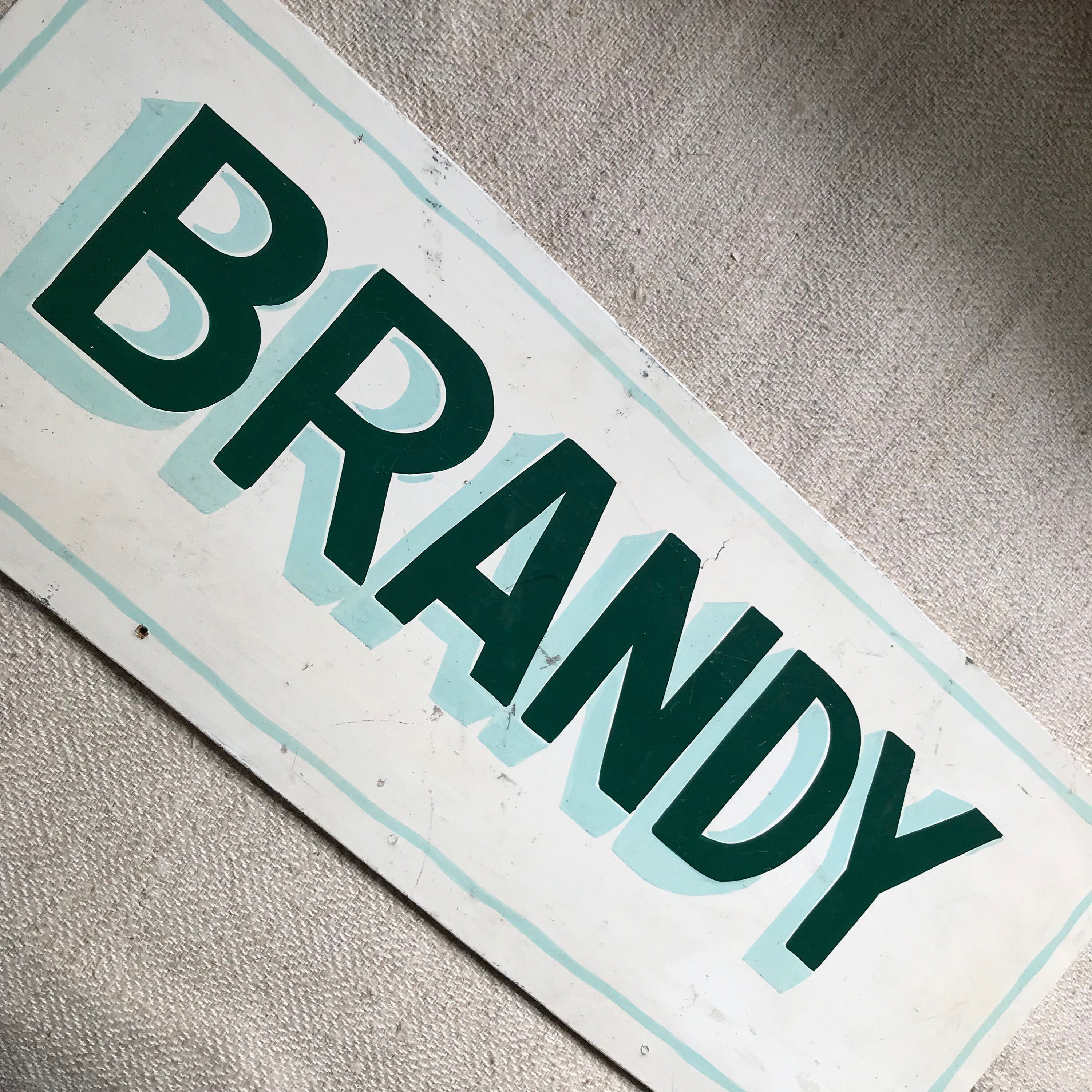 Antique French Brandy Sign Liquor Beverage Wine FRENCH Winery Cocktail ...