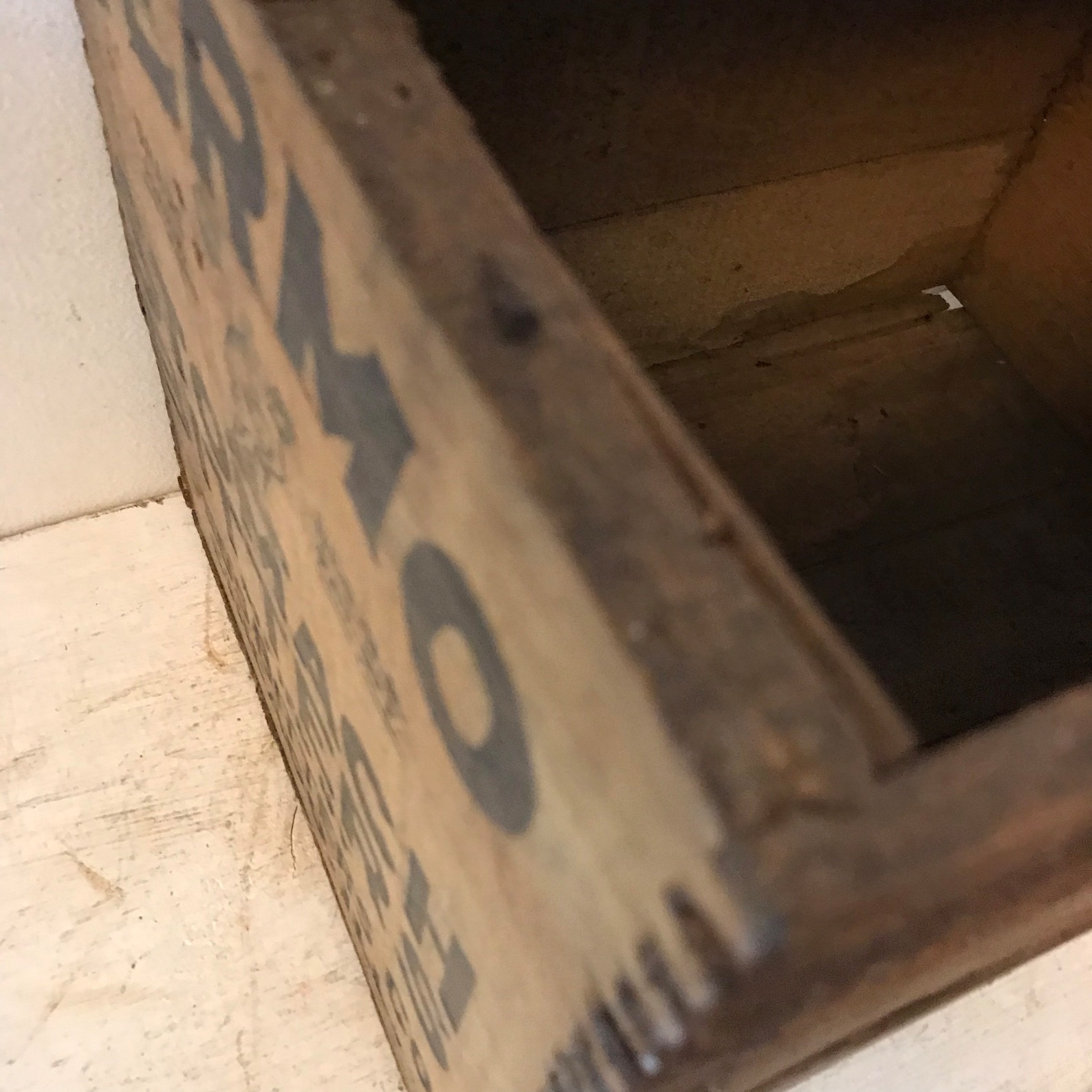 Antique Bitters Crate Primitive Wooden Medicine Vermo Ponds Liquor Box ...