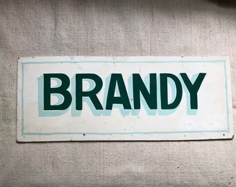 Brandy Sign - Etsy
