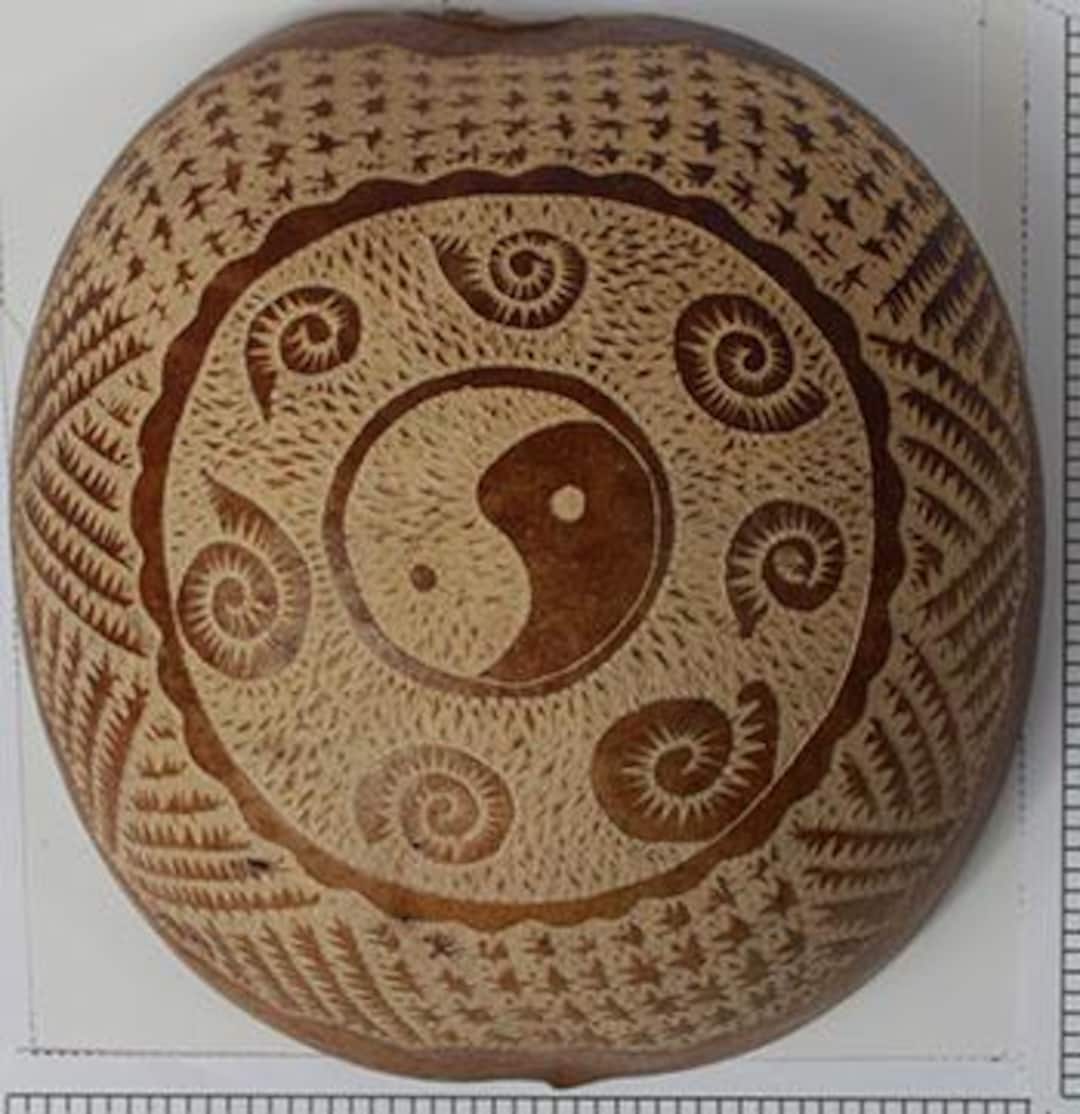 Hand-carved Gourd (calabash) Bowls - Etsy