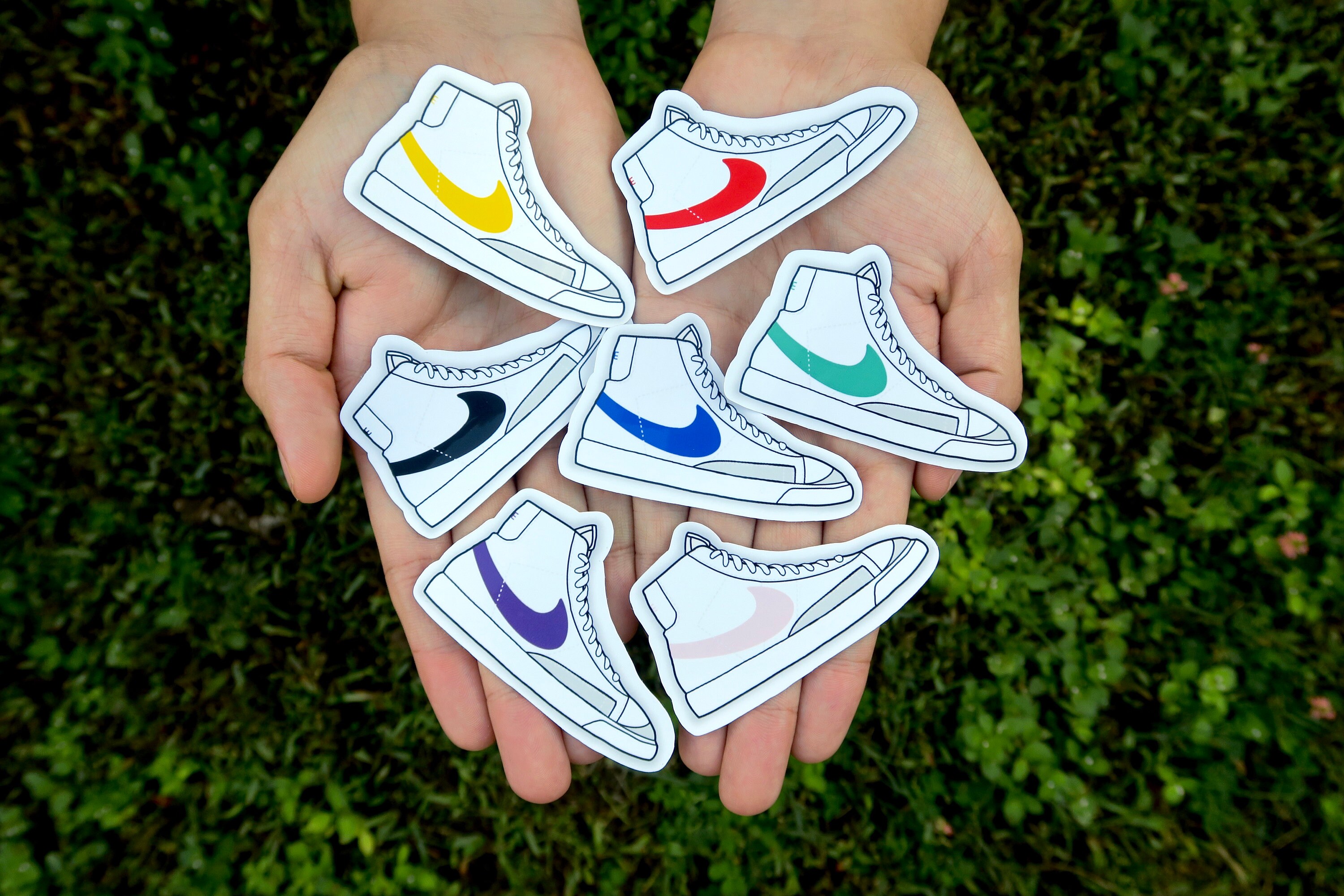 Electronics & Accessories Laptop Blazer Shoes Sticker Pack Aesthetic ...