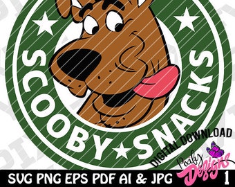 Scooby Doo tie dye-20 oz Tumbler Wrap /PRINTABLE PNG digital file for ...