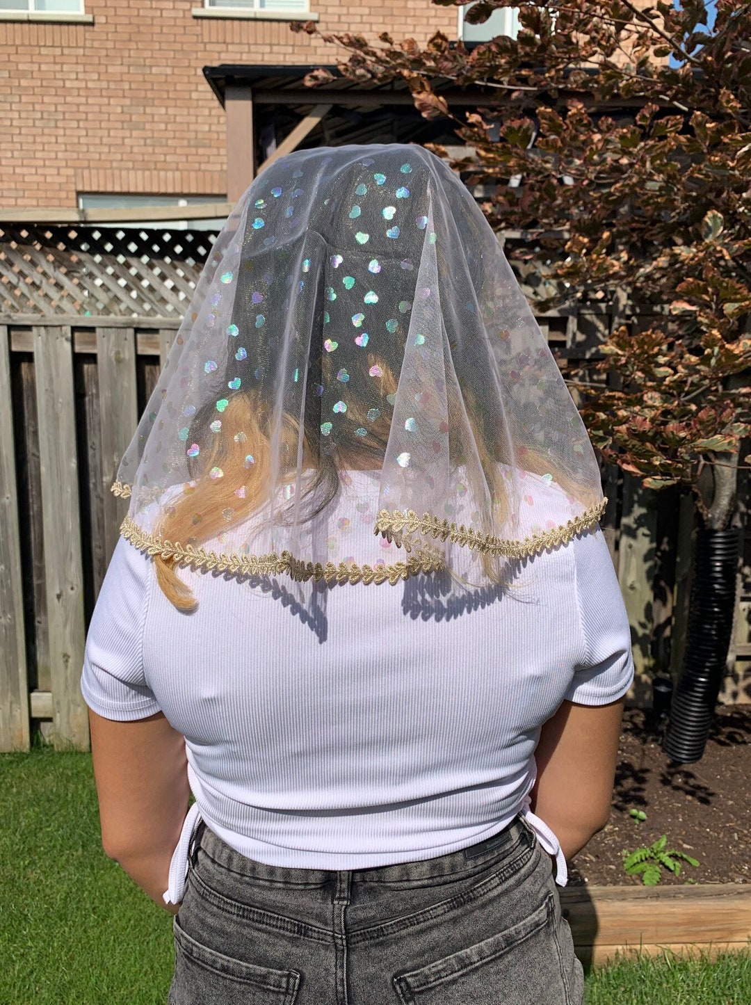 Hidden Treasure Veil | Catholic Veil for Mass, Prayer, Chapel Veil ...