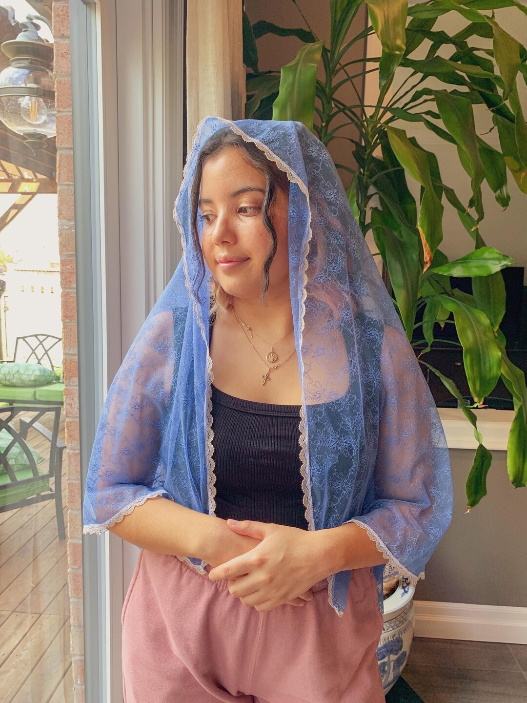 Coronation Veil | Catholic Veil for Mass, Prayer, Chapel Veil, Lace ...