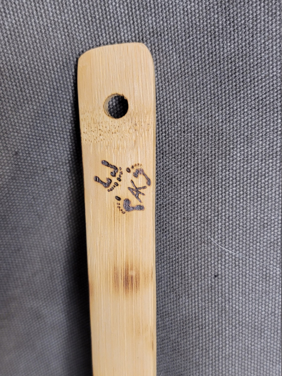 Playful Sea Turtle, Mixing Spoon/spatula Custom Pyrography Art Designed ...