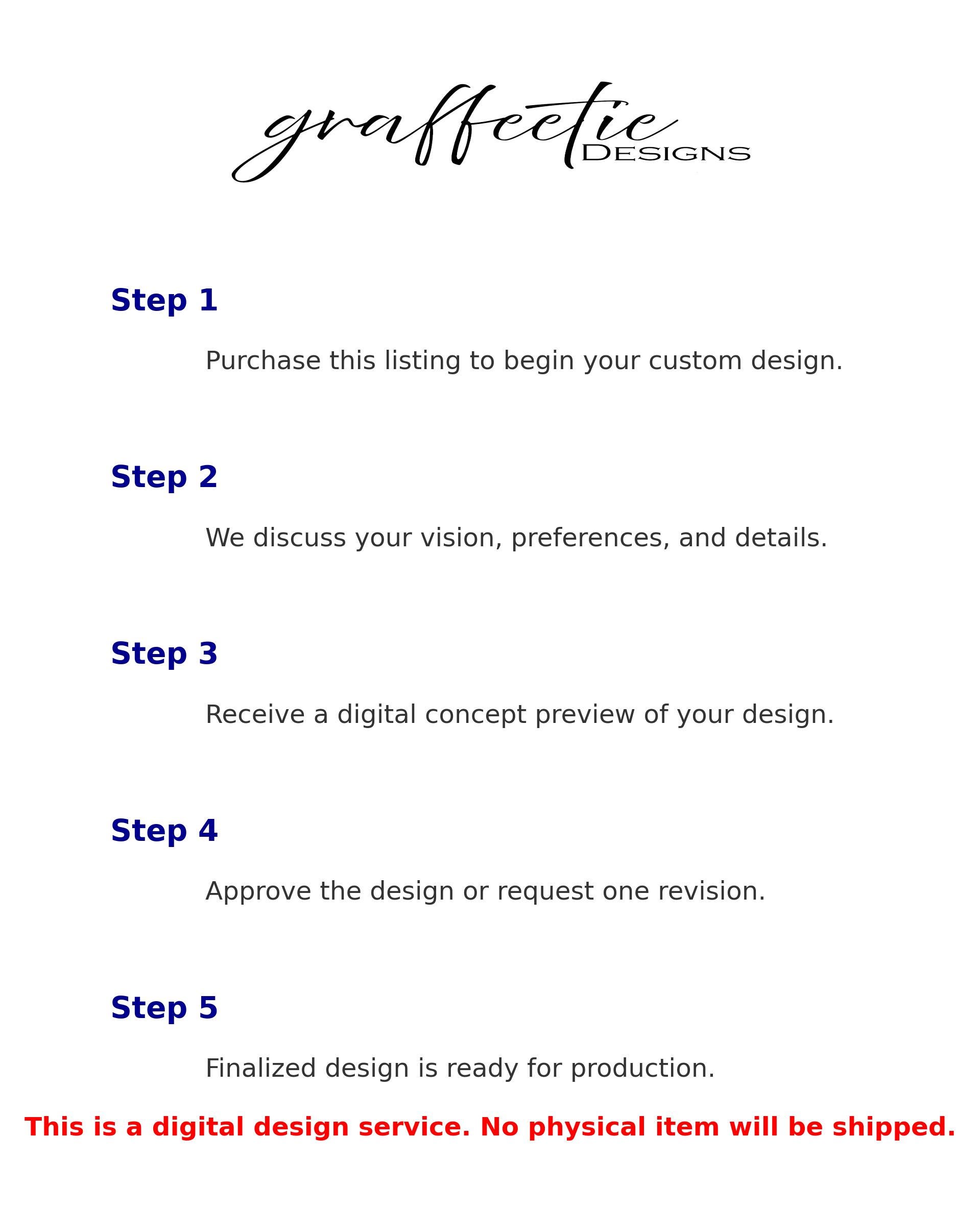 Custom Concept Design Engagement – Personalized Artwork Consultation ...