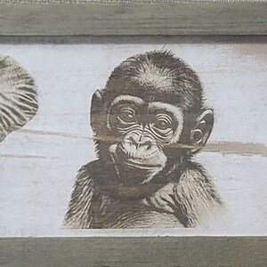 Safari Nursery Jungle, Pyrography Art, Children Gift, Lion, Leopard ...