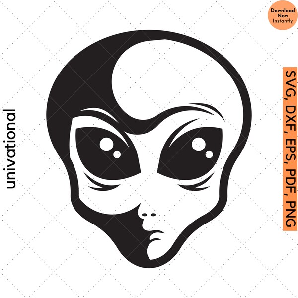 Alien Head - Etsy