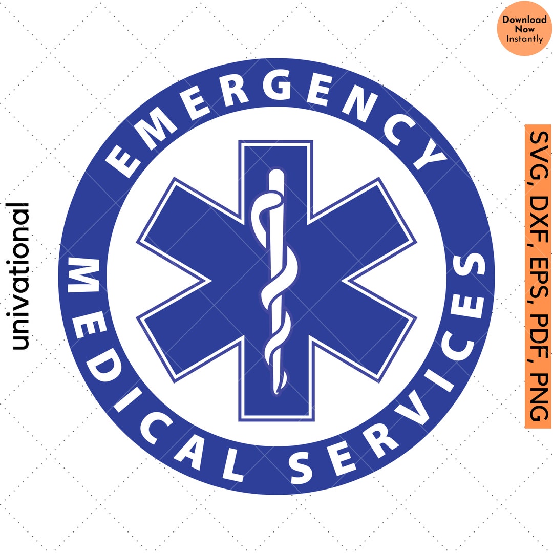 EMS SVG, EMT Svg, Paramedic Svg, Medical Svg, Ambulance Svg, First ...