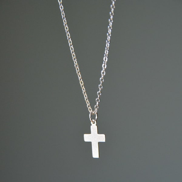 Child Cross Necklace - Etsy
