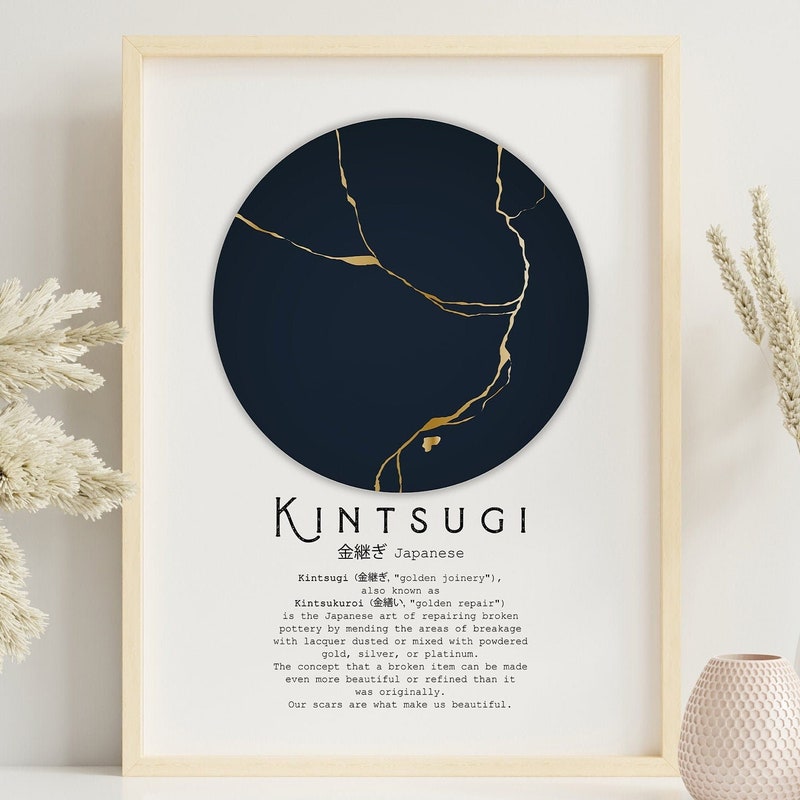 Kintsugi Print - Etsy