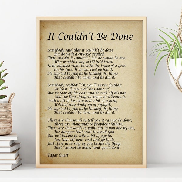 See It Through by Edgar Guest - Etsy