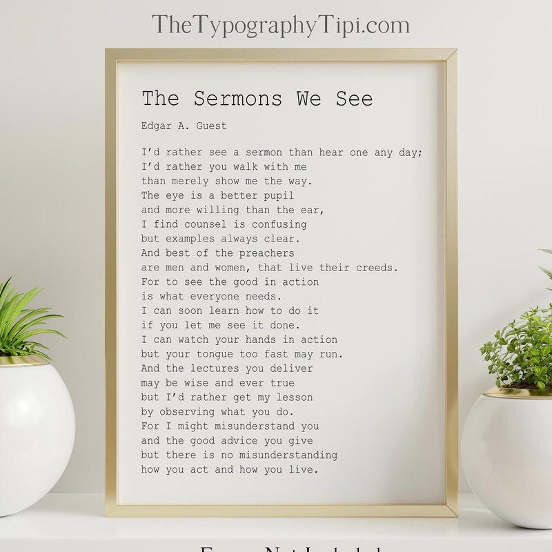 Poetry Print - Etsy