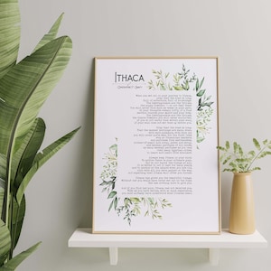 The Poem Ithaca by Constantine Cavafy - C. P. Cavafy - Konstantinos ...