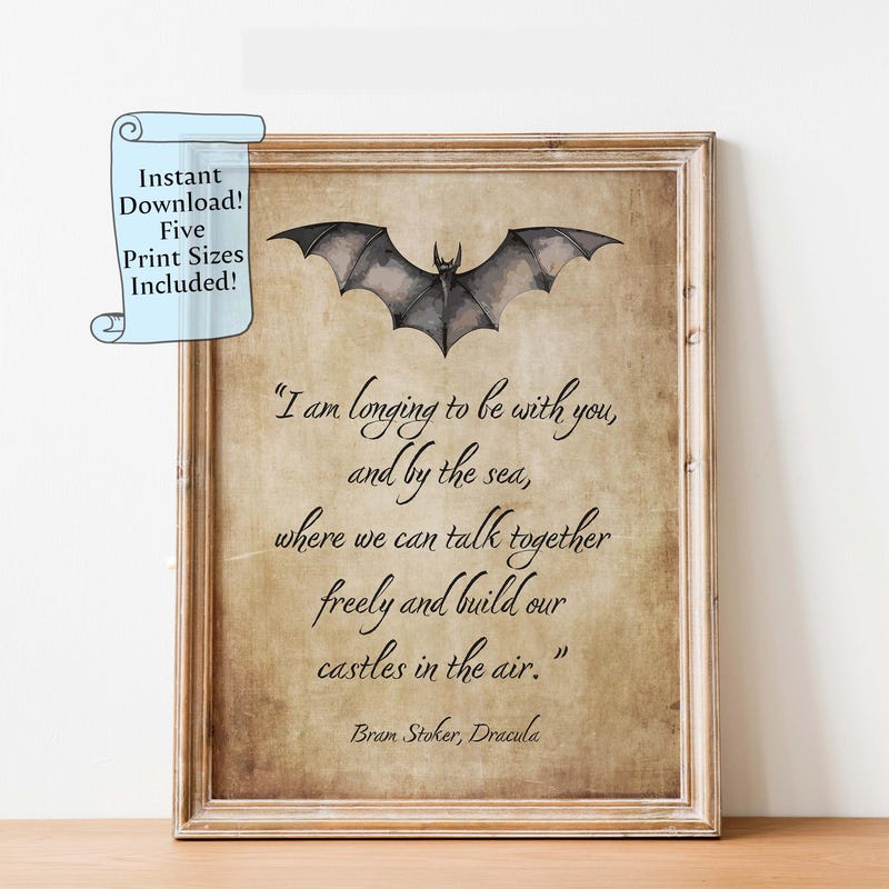 Dracula Wall Art - Etsy