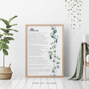 The Poem Ithaca by Constantine Cavafy C. P. Cavafy Konstantinos Kavafis ...