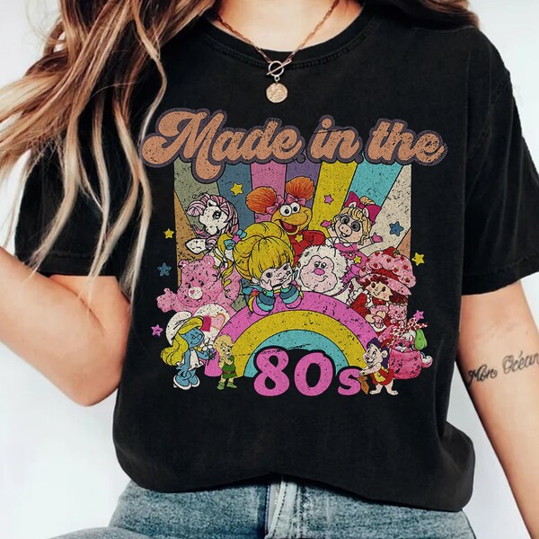 80s Cartoon Friends Shirt - Etsy