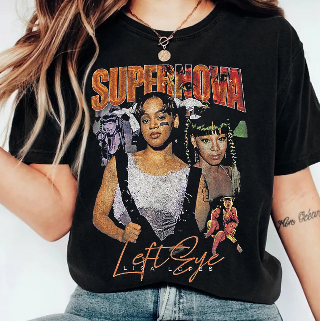Left Eye Tee | Rnb Shirt | Music Merch | Lisa Lopes | TLC Left Eye Tee | Rnb Shirt | Music Merch | Lisa Lopes | TLC