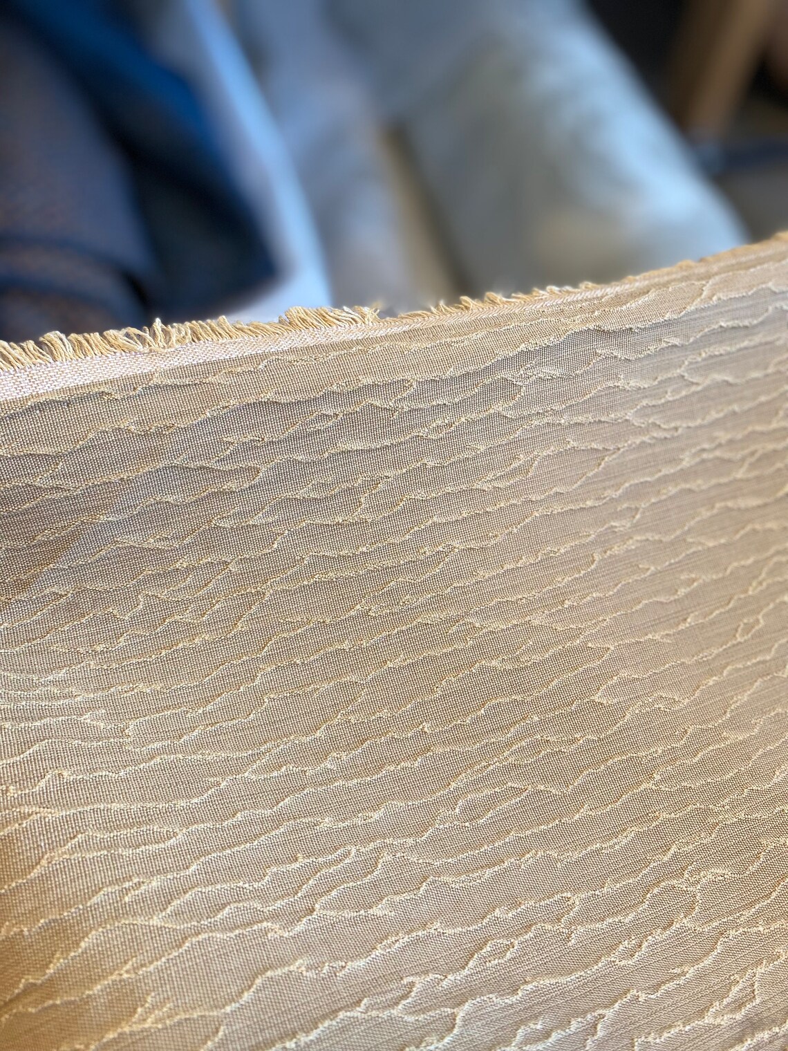 Belize Sand Textured Vintage Fabric - Etsy