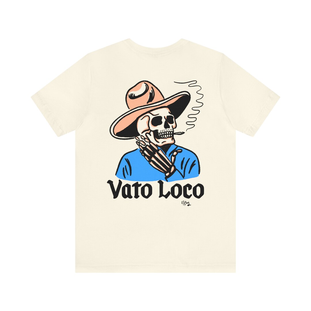 Cowboy, Punk, Tee, Tee Shirt, El Ray Art. Unisex Jersey Short Sleeve ...