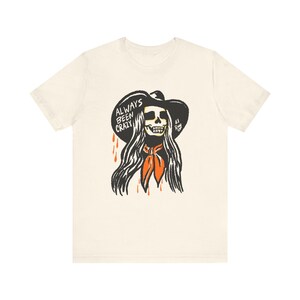 Crazy Cowgirl El Ray Art Short Sleeve Tee - Etsy