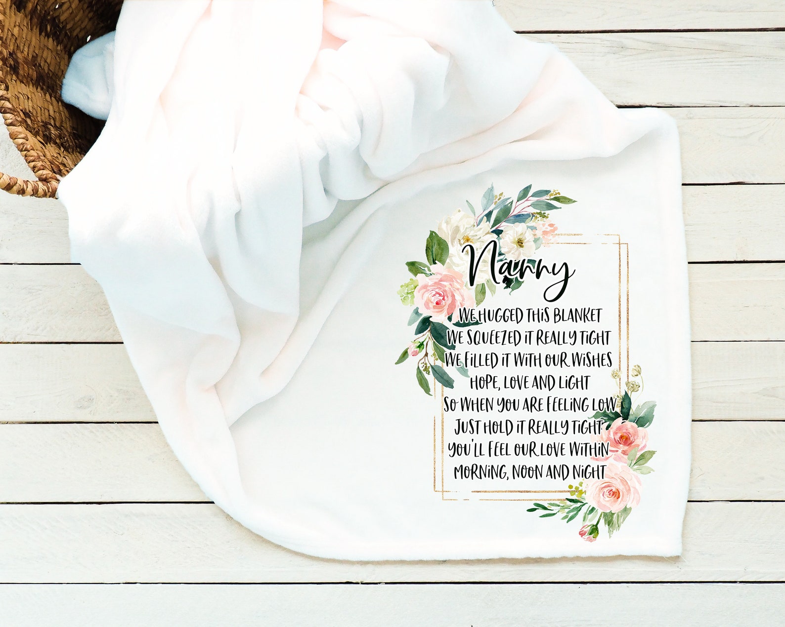 20 Grandma Blanket Quote Bundle hugged Blanket We Squeezed - Etsy