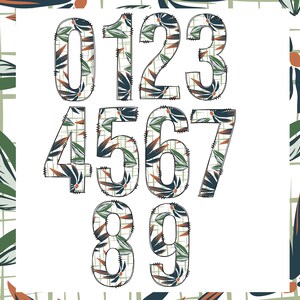 Palm Tree Alphabet Letters PNG Bundle, Alphabet Doodle, Sublimation ...