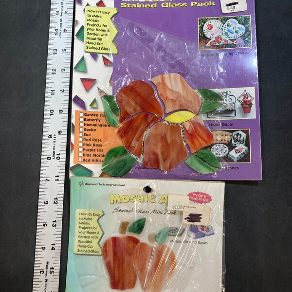 Pre Cut Glass Shapes - Etsy