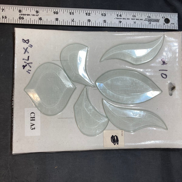 Glass Bevel Cluster - Etsy