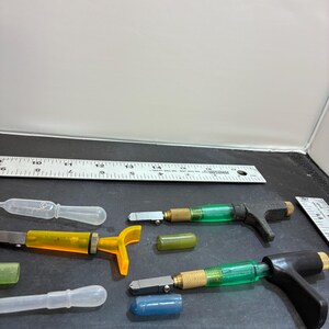 Four Used Stained Glass Scoring Tools - Etsy