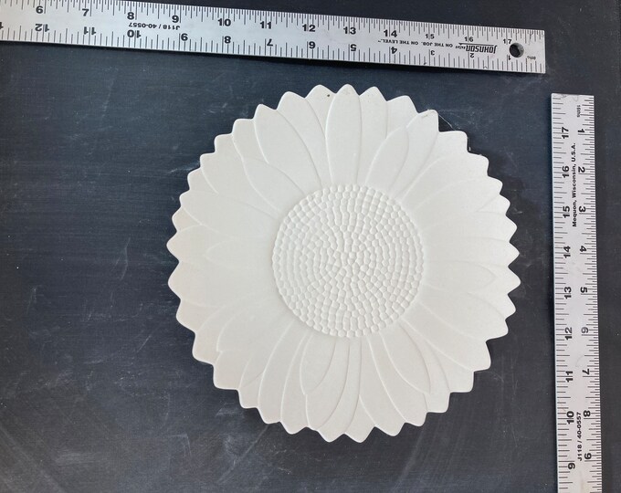 Sunflower Ceramic Plate Mold - Etsy