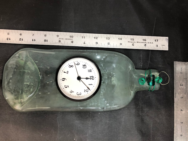 Choice of 1 of 2 Different Wine Bottle Clocks - Etsy