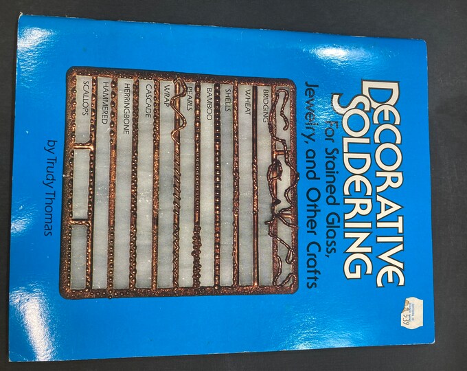 Decorative Soldering for Stained Glass Book - Etsy