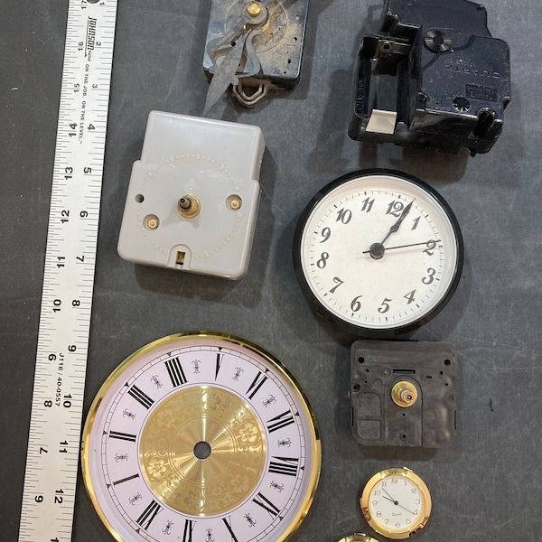 Antique Clock Parts - Etsy