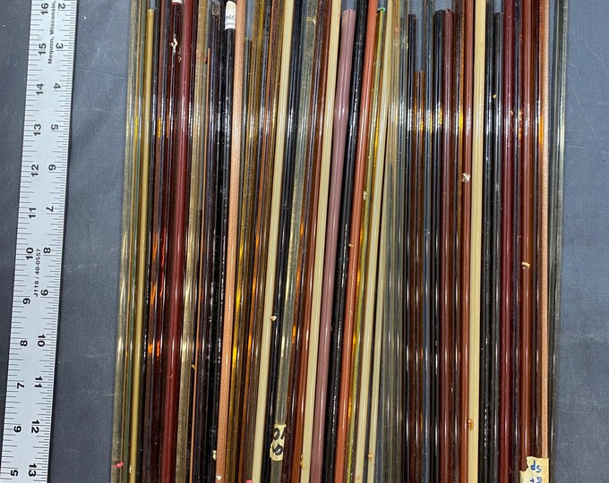 104 COE Brown and Amber Glass Rods, 2 Lbs - Etsy