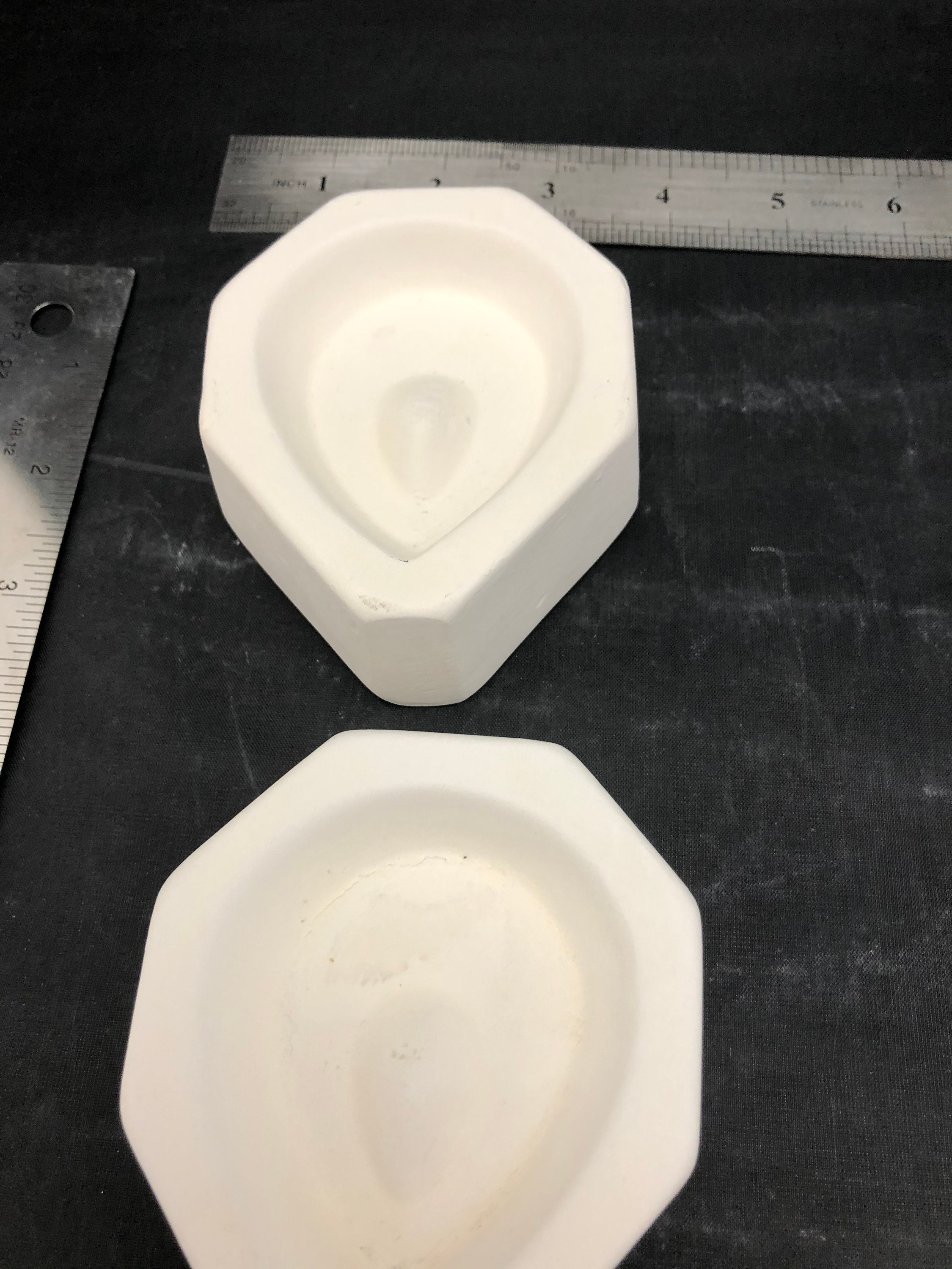 Lot of 2 Ceramic Molds - Etsy