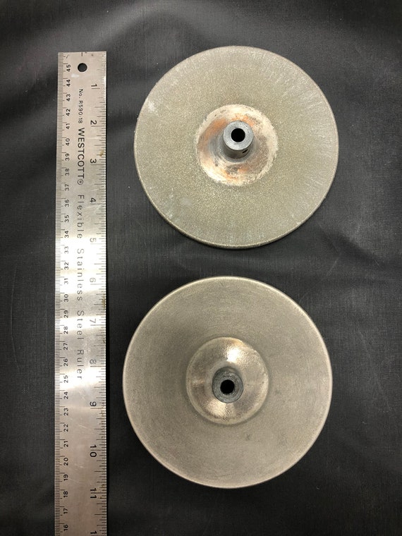 Two 5 Flat Lap Wheels - Etsy