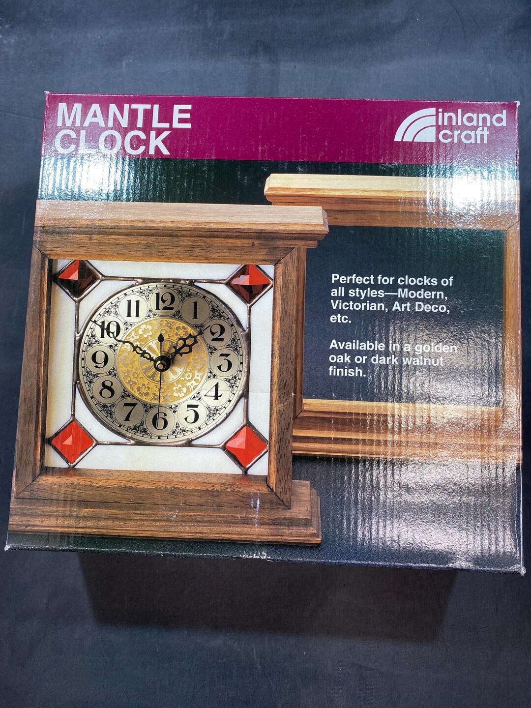 Wood Mantel Clock Frame - Etsy