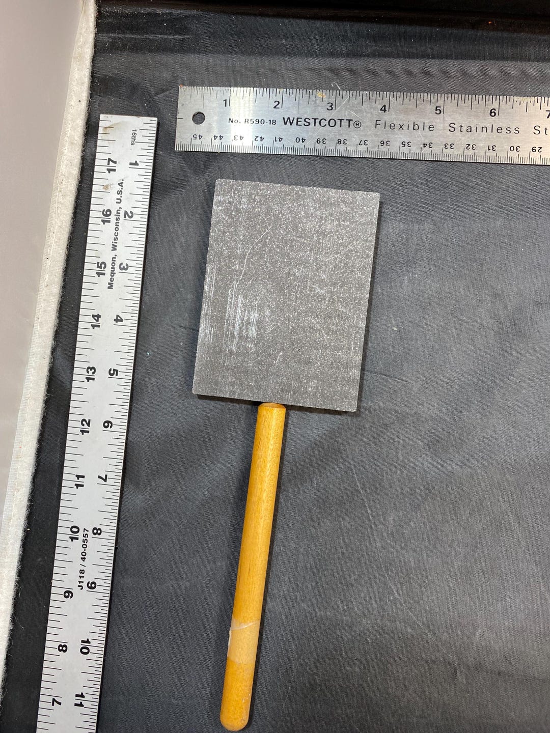 Graphite Marver, 4”x3” Paddle - Etsy