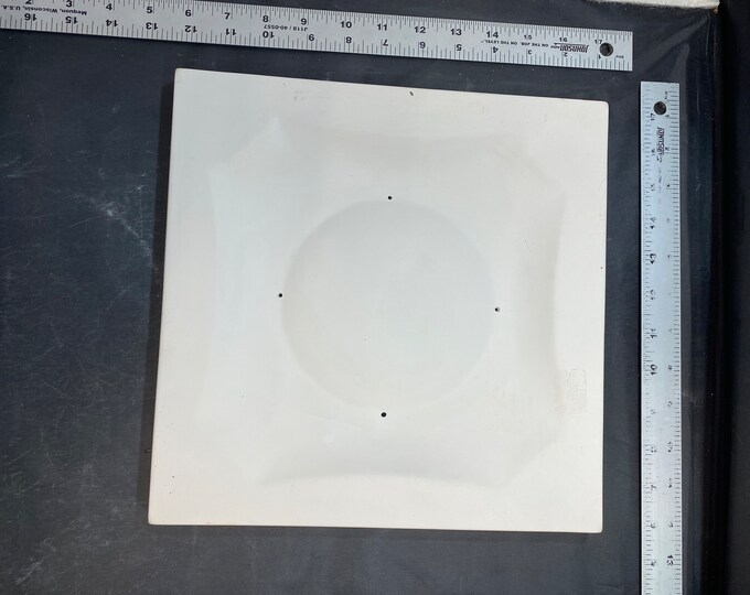 Slumpy’s Square Rim Plate Mold - Etsy