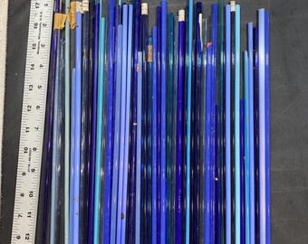 Pastel Glass Rod Assortment 104 COE Moretti Effetre 23 Rods Opaque ...