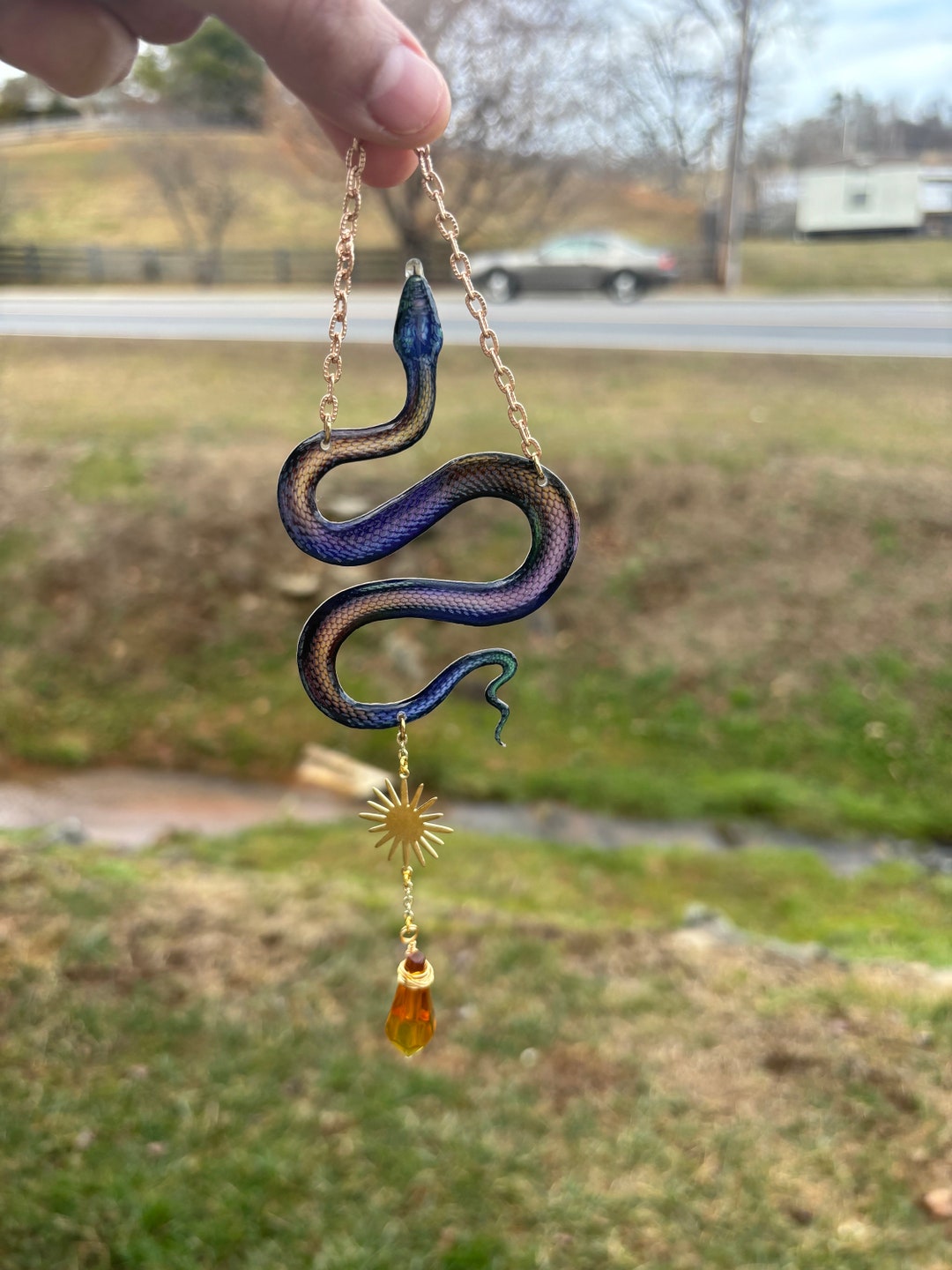 Holo Snake Suncatcher LIMITED EDITION - Etsy
