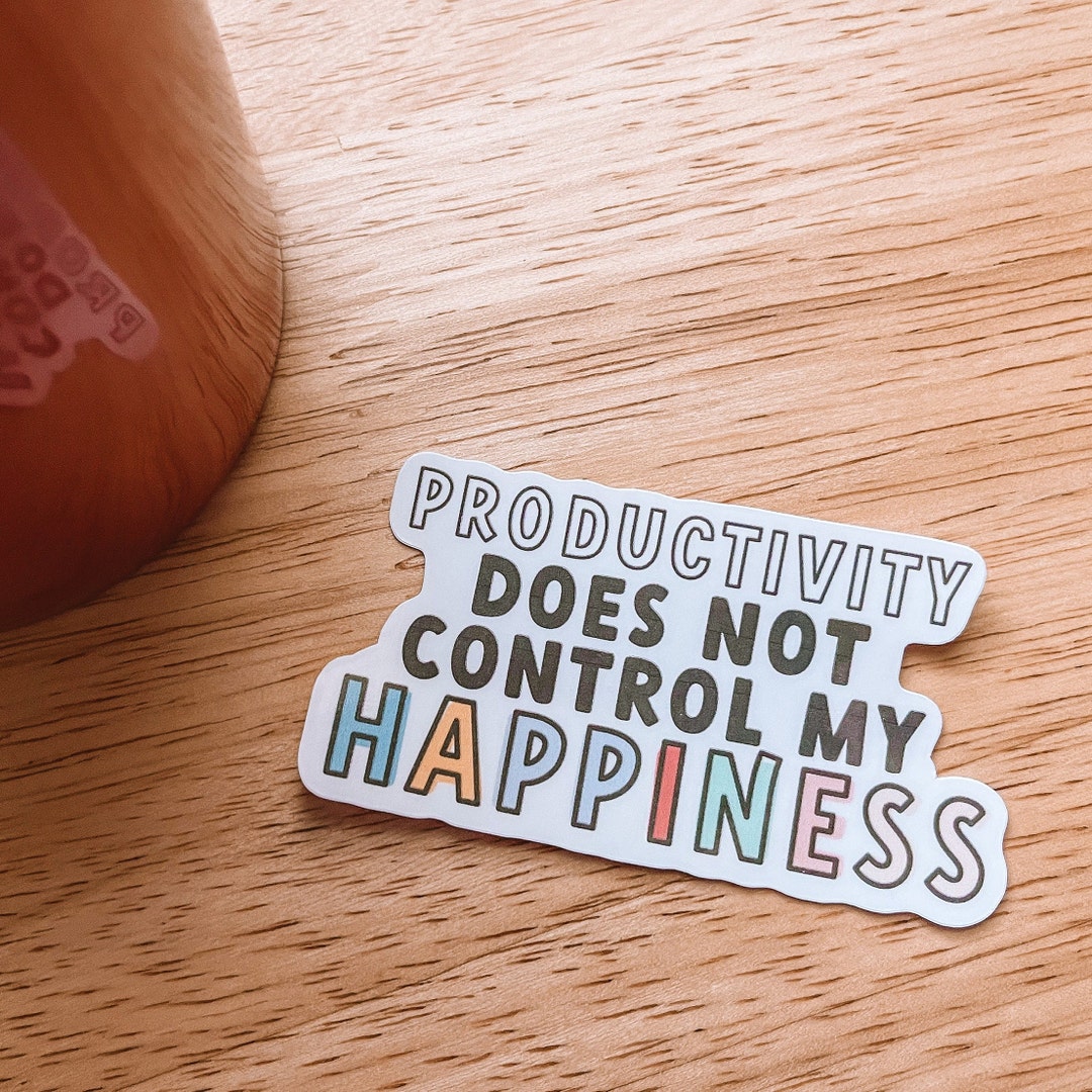 Productivity Sticker - Etsy