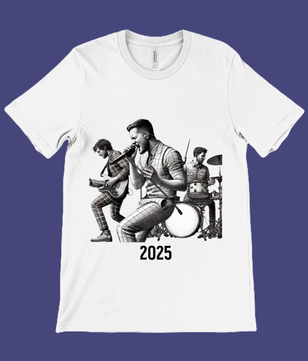 Imagine Dragons 2025 Tour T-shirt Iconic Line Art Band Tee for Fans ...