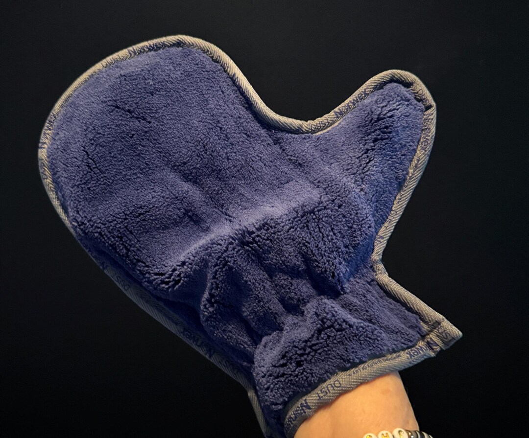 Norwex Dusting Mitt - Electric Blue - Pink - Etsy