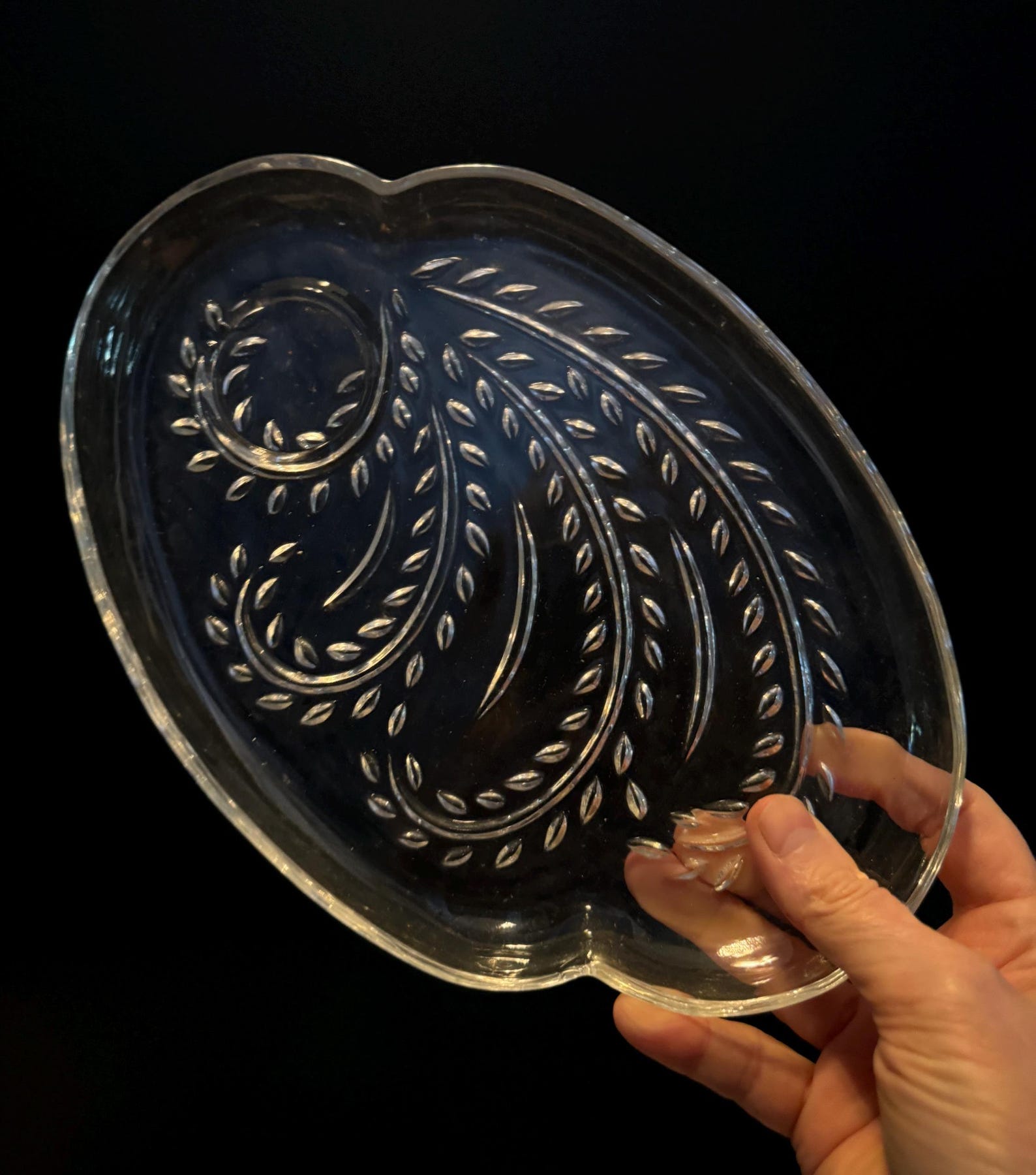 Homestead Snack Set by Federal Glass - Set of Four - Etsy