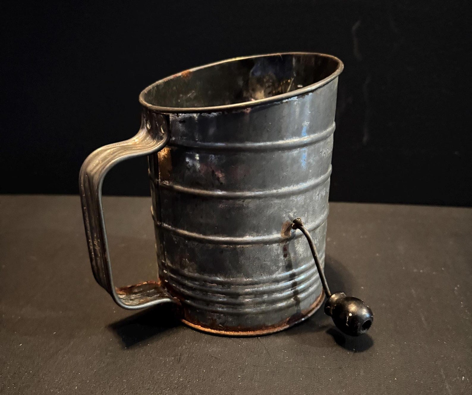 Vintage Browell's 3 Cup Sifter With Handle - Etsy