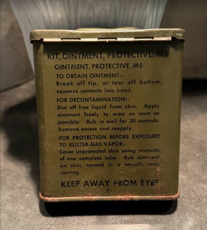 Vintage Military Issue Medication Pocket Kit Empty Container - Etsy