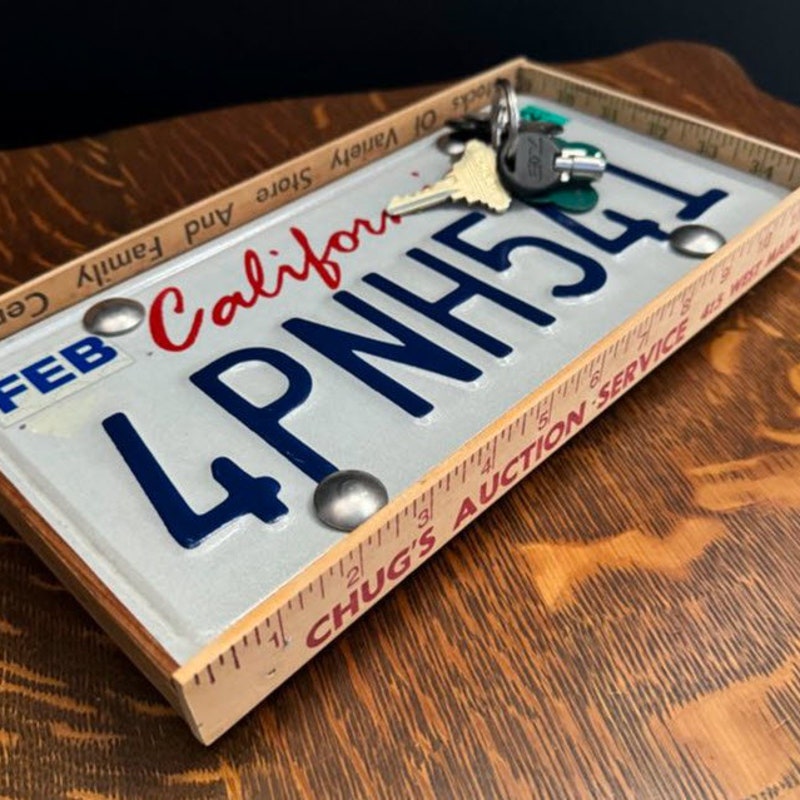 Upcycled License Plates - Etsy